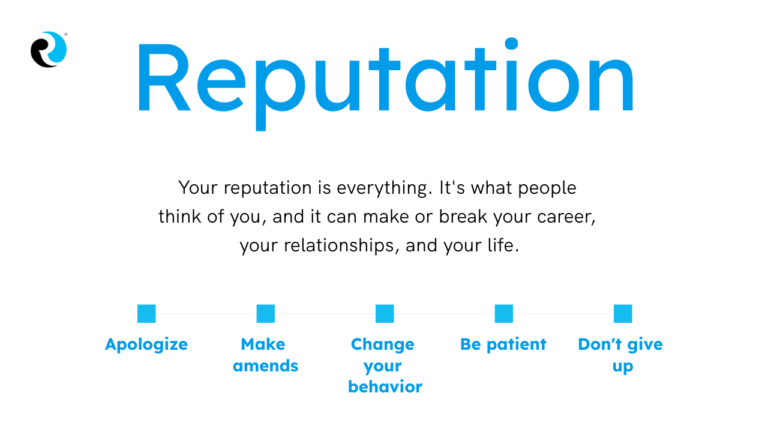 How to Recover from a Bad Reputation [2024]